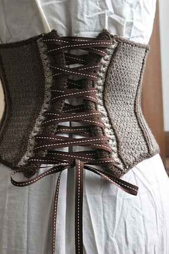Ravelry: The Prim Reaper's Corset pattern by Nikol Lohr
