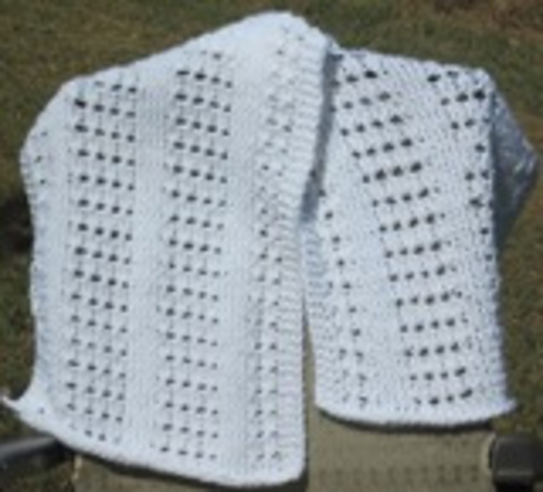Ravelry: Simple Lace Wrap pattern by Renee Van Hoy