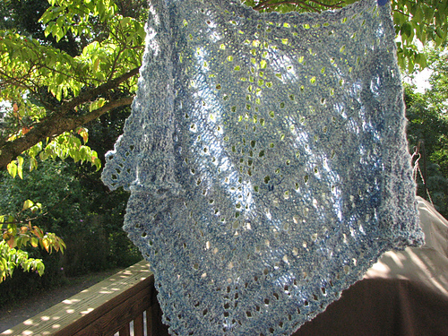 Ravelry: Splendid Triangle Shawl (Small) pattern by Lion Brand Yarn