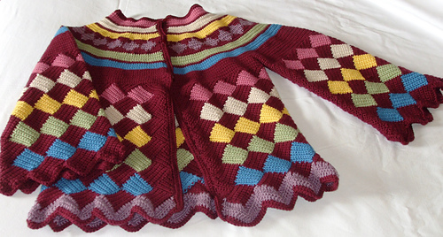 Ravelry: Harlequin Cardigan pattern by Lesley Arnold-Hopkins