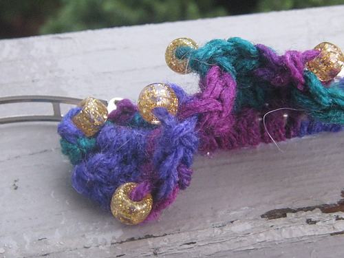 Ravelry: Basic Beaded Barrette pattern by Anastacia Zittel
