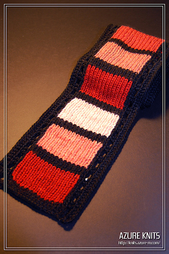 Ravelry: The Film Geek (Scarf) pattern by Azure