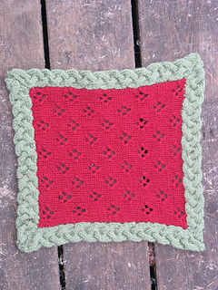 Ravelry: Cables and Lace Afghan Square #5 pattern by Renee Ladd