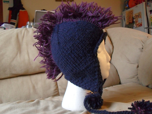 Ravelry: My Mohawk Hat pattern by Jackie Jaquette