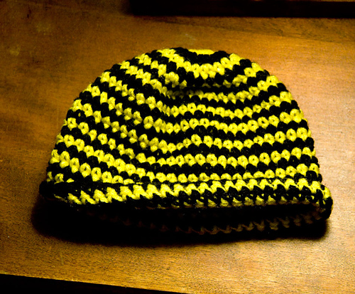 Ravelry: Stripe Crochet Beanie Cap pattern by Teresa Richardson