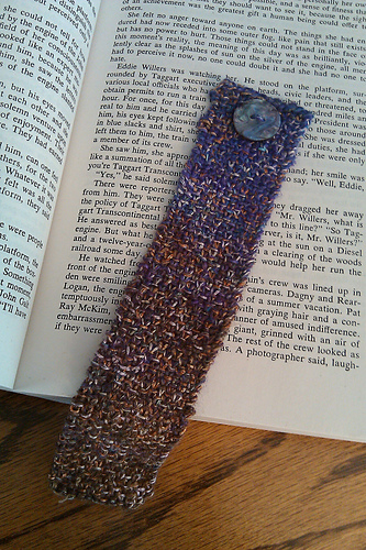Ravelry: Linen Stitch Bookmark pattern by Joelle Hoverson