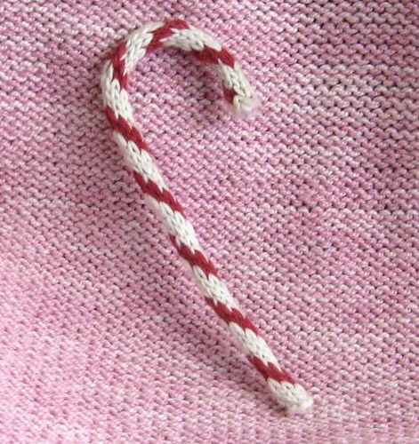 Ravelry: Candy Cane Christmas Ornament pattern by Eileen Casey