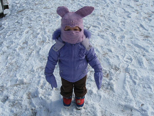 Ravelry: Bunnyclava Toddler Balaclava pattern by Wendy P