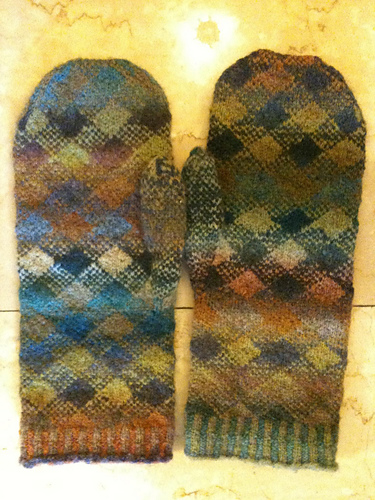 Ravelry: Jodyar's Plaid Mittens