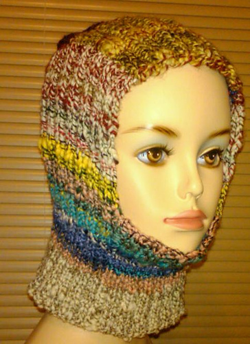 Ravelry: Medieval Hood Helmet Hat pattern by Maria Merlino