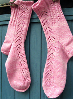 Ravelry: Ellen's Stockings pattern by Nancy Bush
