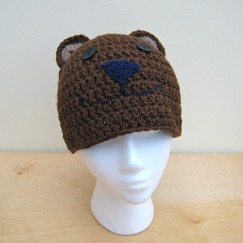 Ravelry: Wild Things - Lion and Bear Hats pattern by Jane Bibby