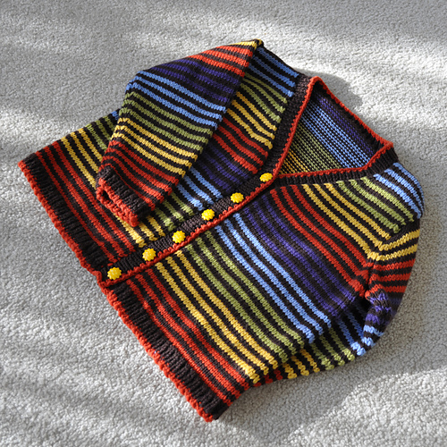 Ravelry: Striped Cardigan pattern by Debbie Bliss