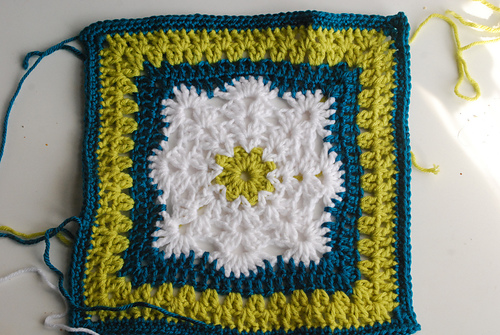 Ravelry: Woolly's Snowflake Square pattern by Letitia Sherriff