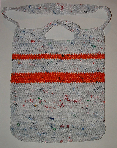 Ravelry: Dual Handled Plarn Tote Bag pattern by Cindy RecycleCindy