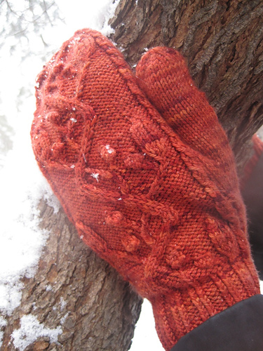 Ravelry: Nightblooming Mittens (for Willow, and other witches) pattern ...