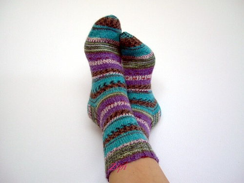 Ravelry: Opal Label Socks pattern by Opal Design Team