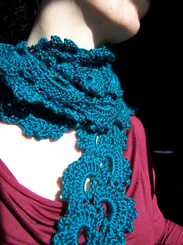 Ravelry: JWinc's Queen Anne’s Lace Scarves