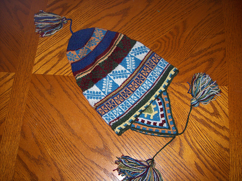 Ravelry: Blossoms Chullo pattern by Shirley A. Scott