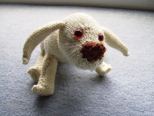 Ravelry: Bamber the Labrador Puppy pattern by Claire Garland