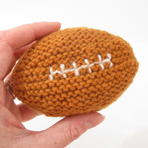 Ravelry: Baby's First Football pattern by Clare Doornbos