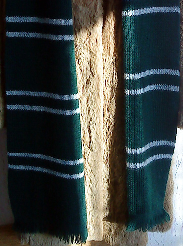 Ravelry: Harry Potter Hogwarts House Scarf pattern by Dovile Petra