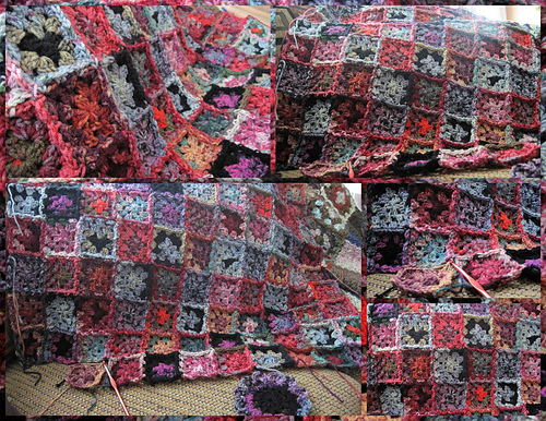 Ravelry: wiLDaBoUtCoLoR's DiAGoNaL GraNNy SqUArE AfGHaN