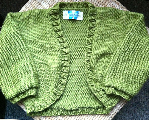 Ravelry: mossmermaid's Baby Shrug