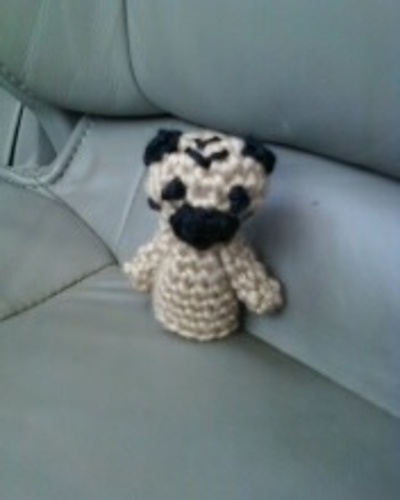 Ravelry: Pug Finger Puppet pattern by Helen Fey