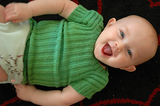 Ravelry: Sideways Knitted Baby Singlet pattern by Alexandra