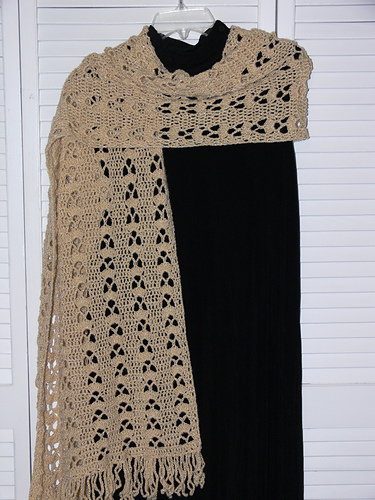 Ravelry: Openwork Shawl pattern by Mary E. Nolfi