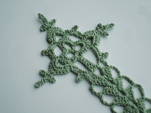 Ravelry: Shamrock Cross Bookmark pattern by Delsie Rhoades