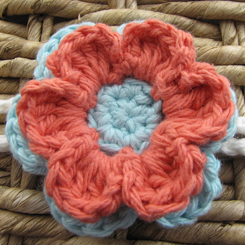 Ravelry: 6 Petal Flower pattern by Lauren Brown