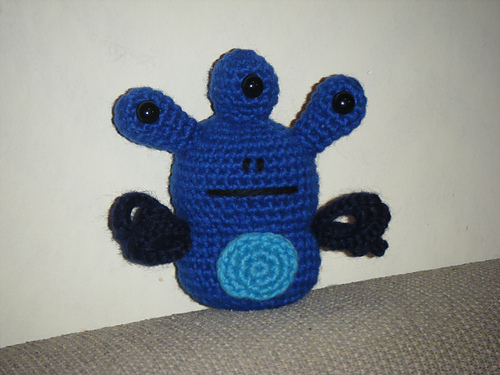 Ravelry: Cute Little Blue Alien pattern by Lisa Vanvikaas