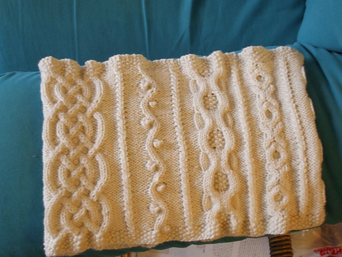 Ravelry: Aran Sampler Cowl pattern by Sharon Mooney