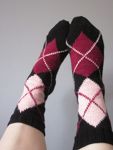 Ravelry: Argyle Socks pattern by Margie Dougherty