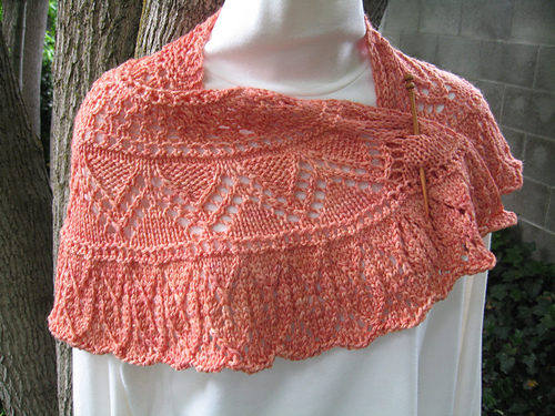 Ravelry: Graceful Curve, Shawl pattern by Mary Triplett