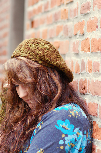 Ravelry: Twisty Violet Cap pattern by Kate Oates