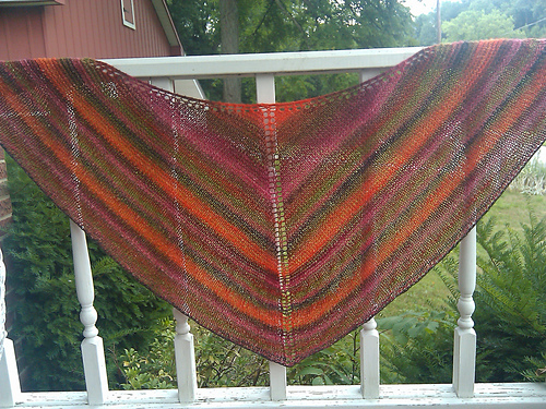 Ravelry: Rustic Autumn Shawl pattern by Karrie Steinmetz