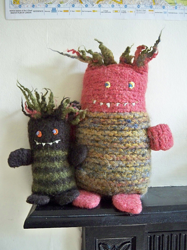 Ravelry: Teddy Monster Tutorial pattern by Marisa Gibler