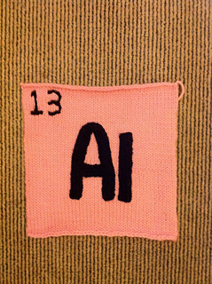 Ravelry: Knitted Periodic Table pattern by Year of Chemistry