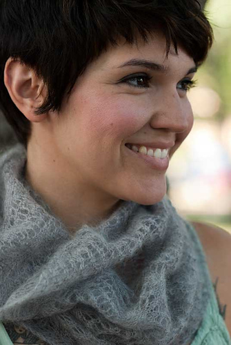 Ravelry: Paintbrush Lace Cowl pattern by Connie Devlin