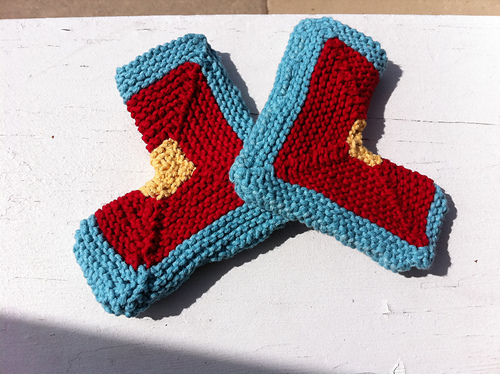 Ravelry: Star Booties pattern by Elizabeth Zimmermann