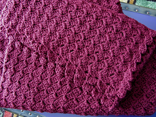 Ravelry: Blanket for Baby or Lap Robe pattern by Sheila - Irisheyez