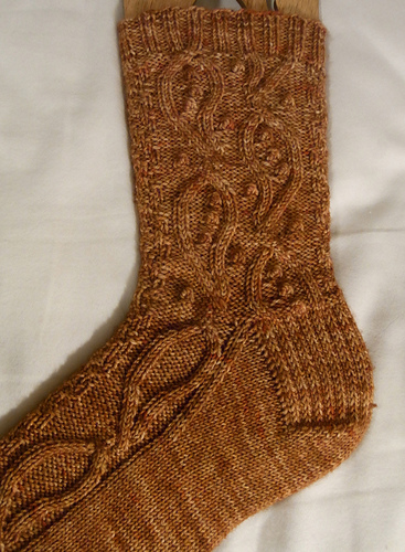 Ravelry: Fall Mystery Sock pattern by verybusymonkey