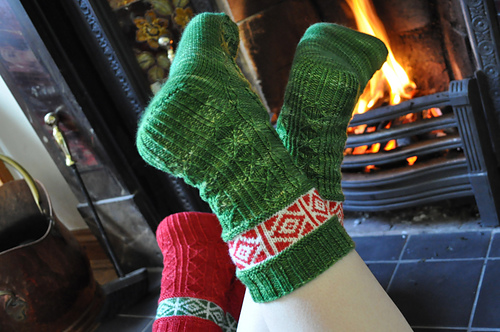 Ravelry: Little Ice Age Socks pattern by Rachel Coopey