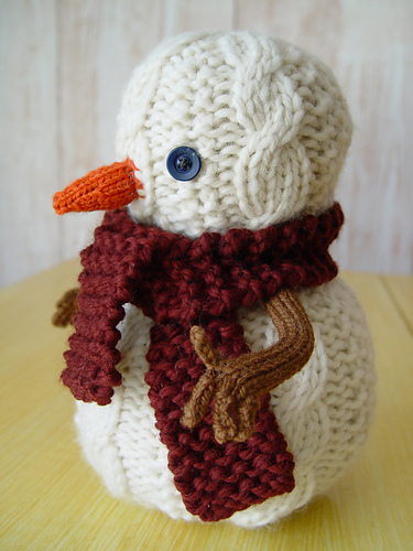 Ravelry: Oatmeal the Snowman pattern by Rachel Borello Carroll