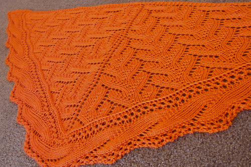 Ravelry: Clementine Shawl pattern by verybusymonkey