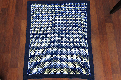 Ravelry: # 29 Welsh Blanket pattern by Debbie Bliss