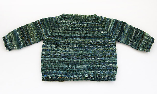 Ravelry: potentialofyarn's Top Down Raglan Baby Sweater